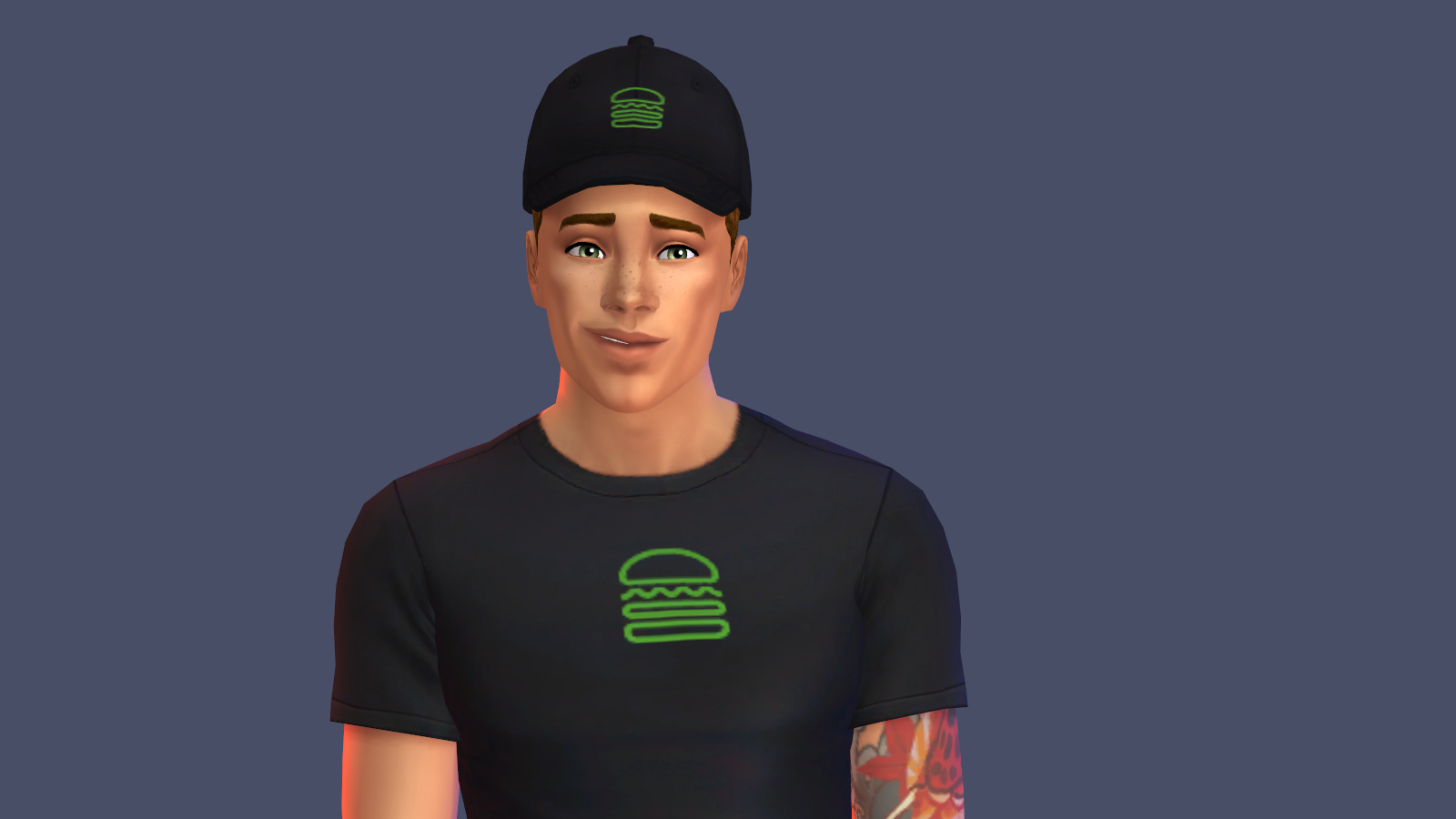 Mod The Sims - Shake Shack Uniform + Cap