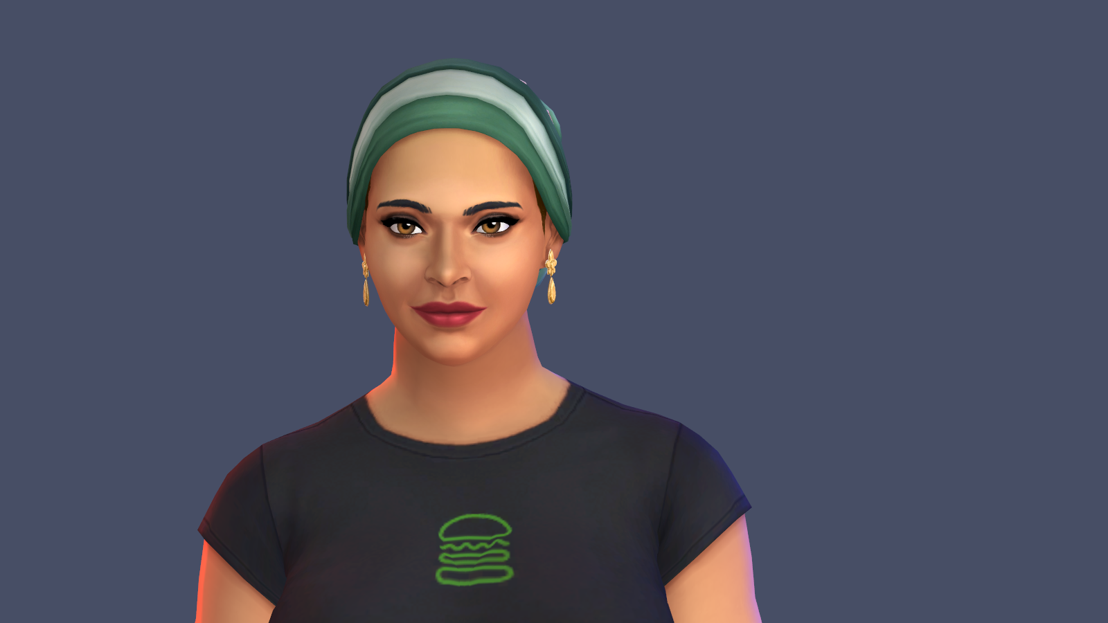 Mod The Sims - Shake Shack Uniform + Cap