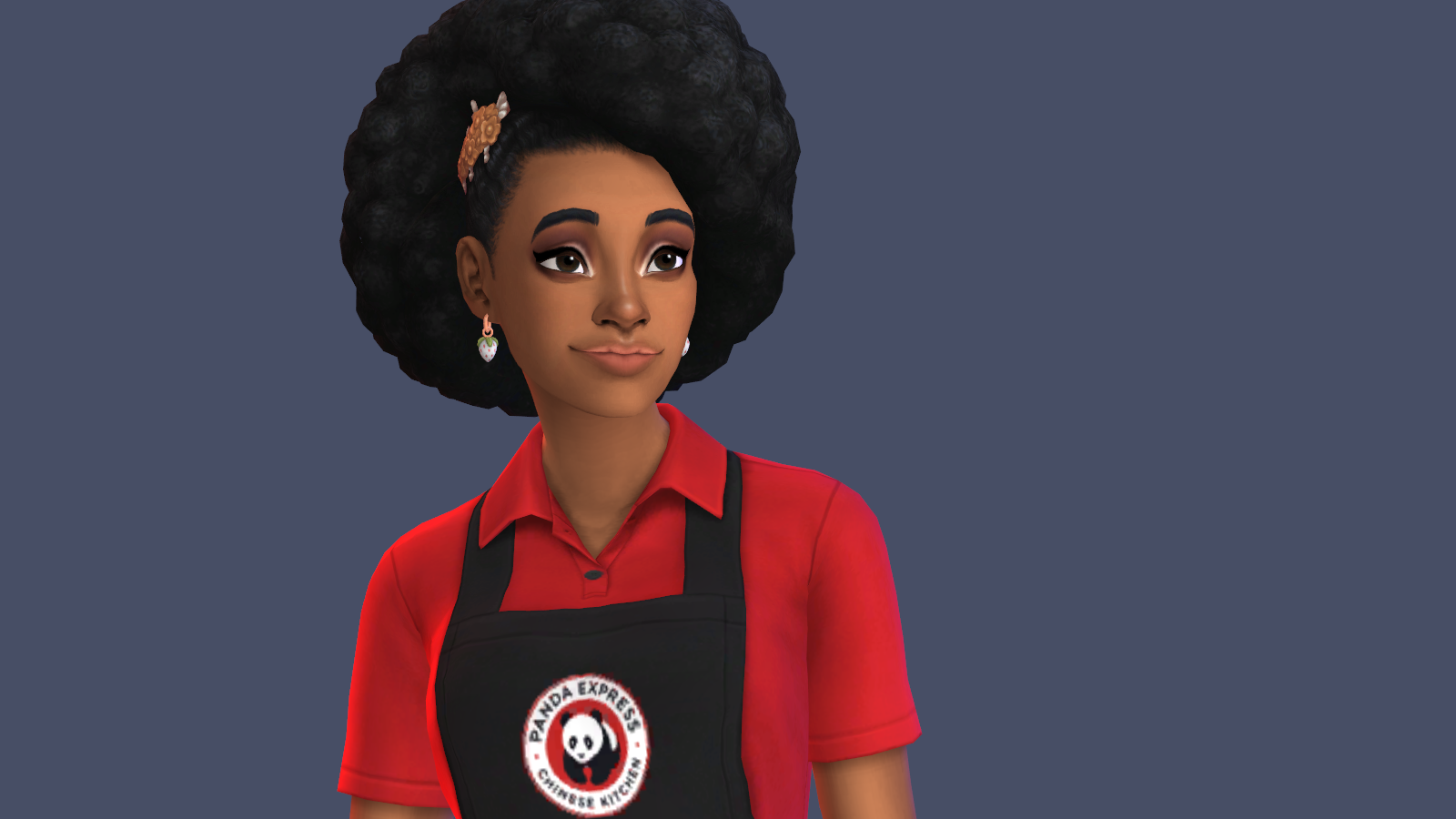 Mod The Sims - Panda Express Uniform + Hat