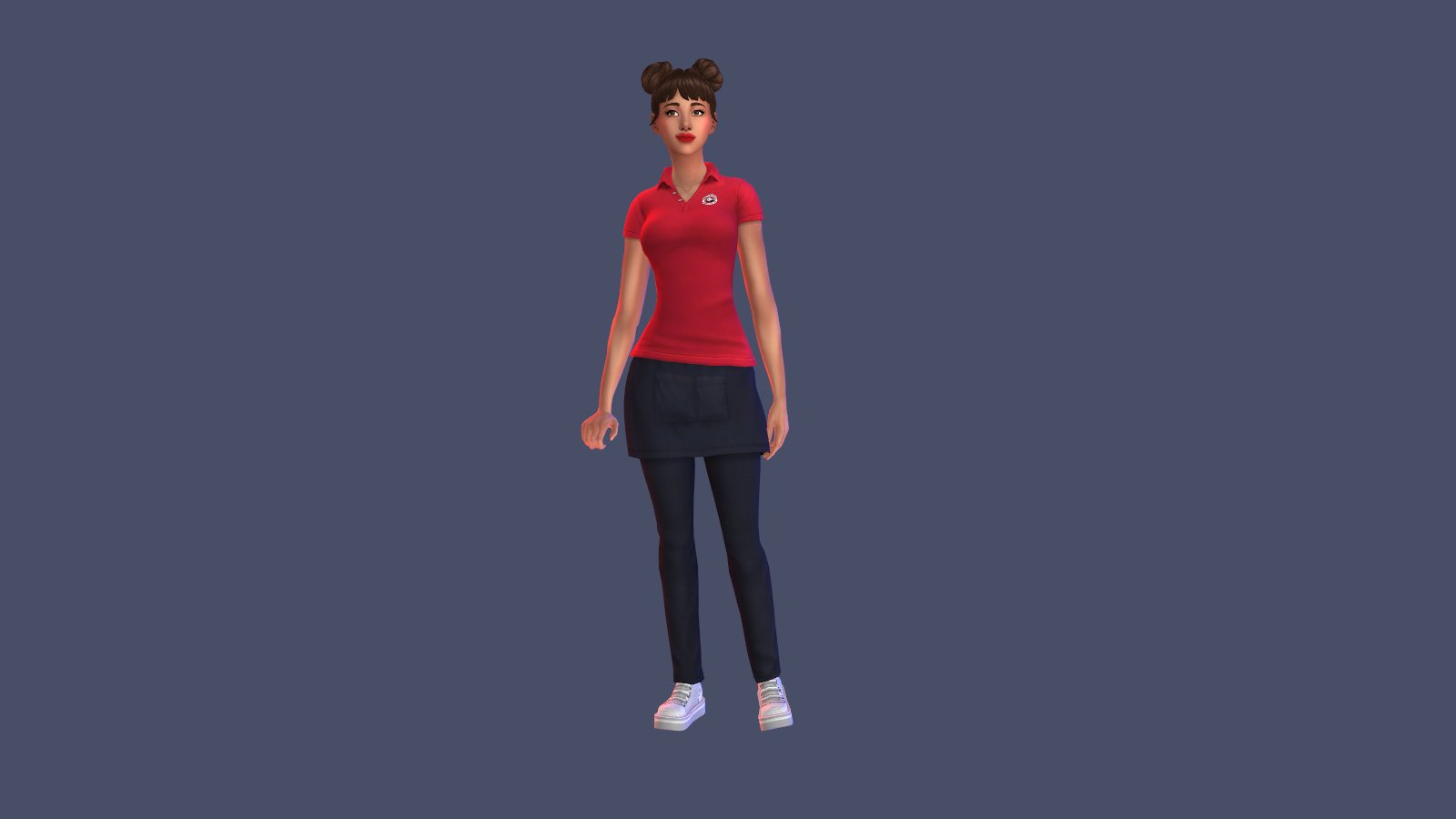 Mod The Sims - Panda Express Uniform + Hat