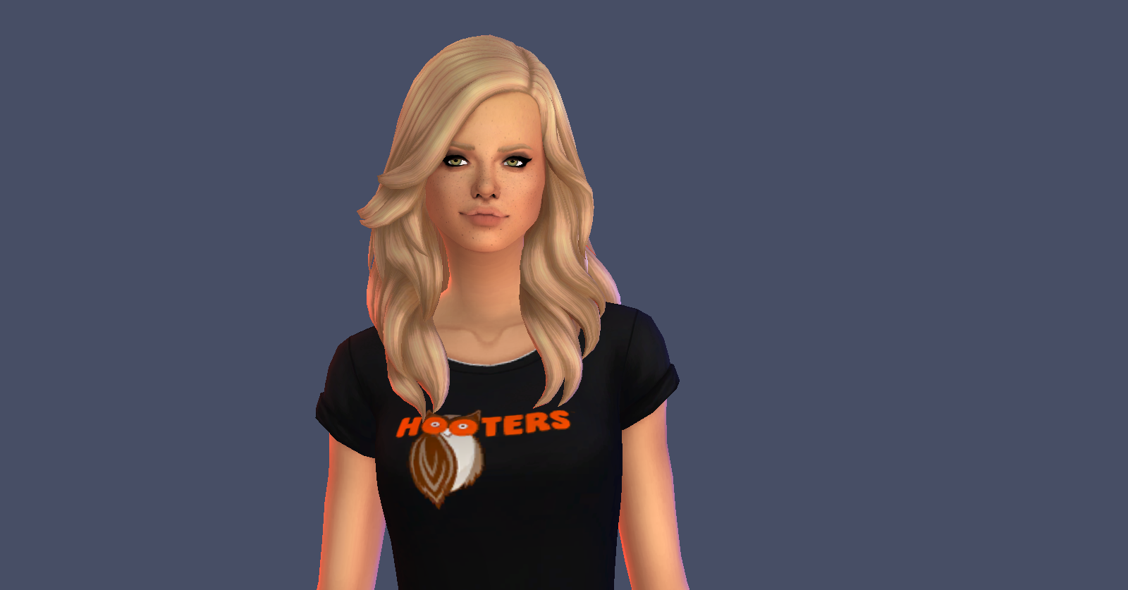 Mod The Sims - Hooters Unform + CAP