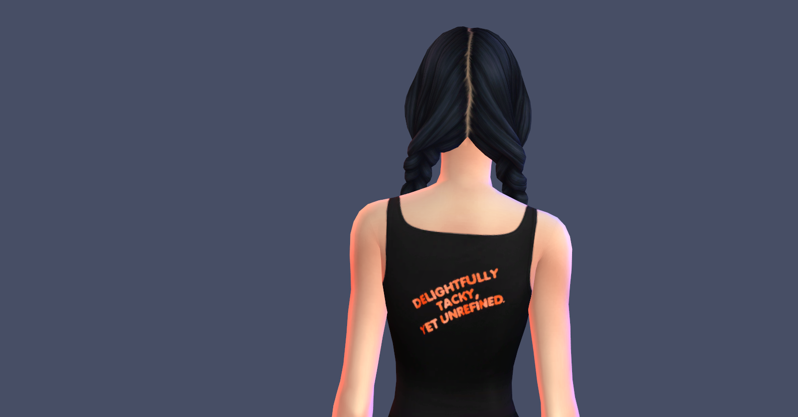 Mod The Sims - HOOTERS uniform with slogan (Version 2)