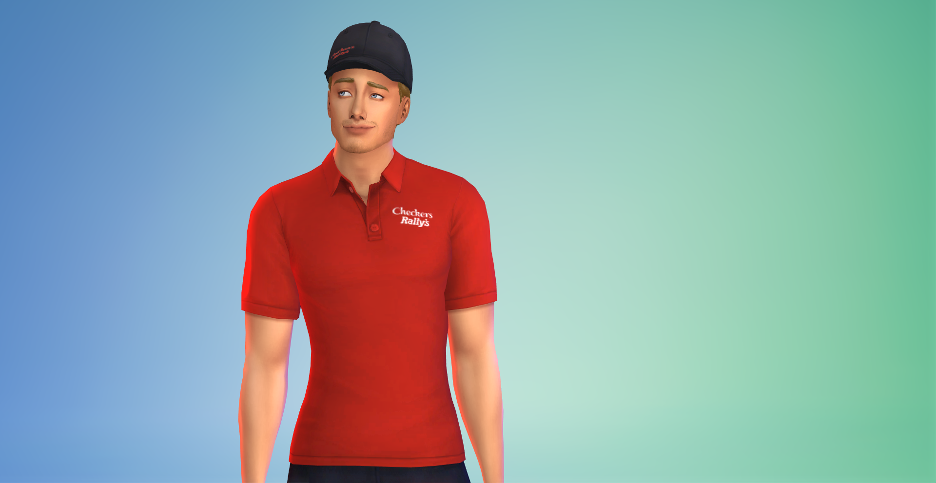 Mod The Sims - Checkers/Rally Uniform + CAP
