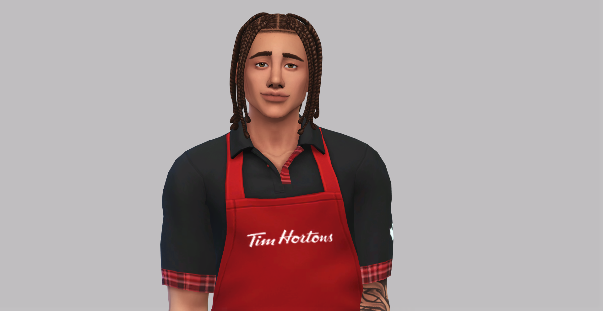 Mod The Sims - Tim Hortons Uniform + CAP
