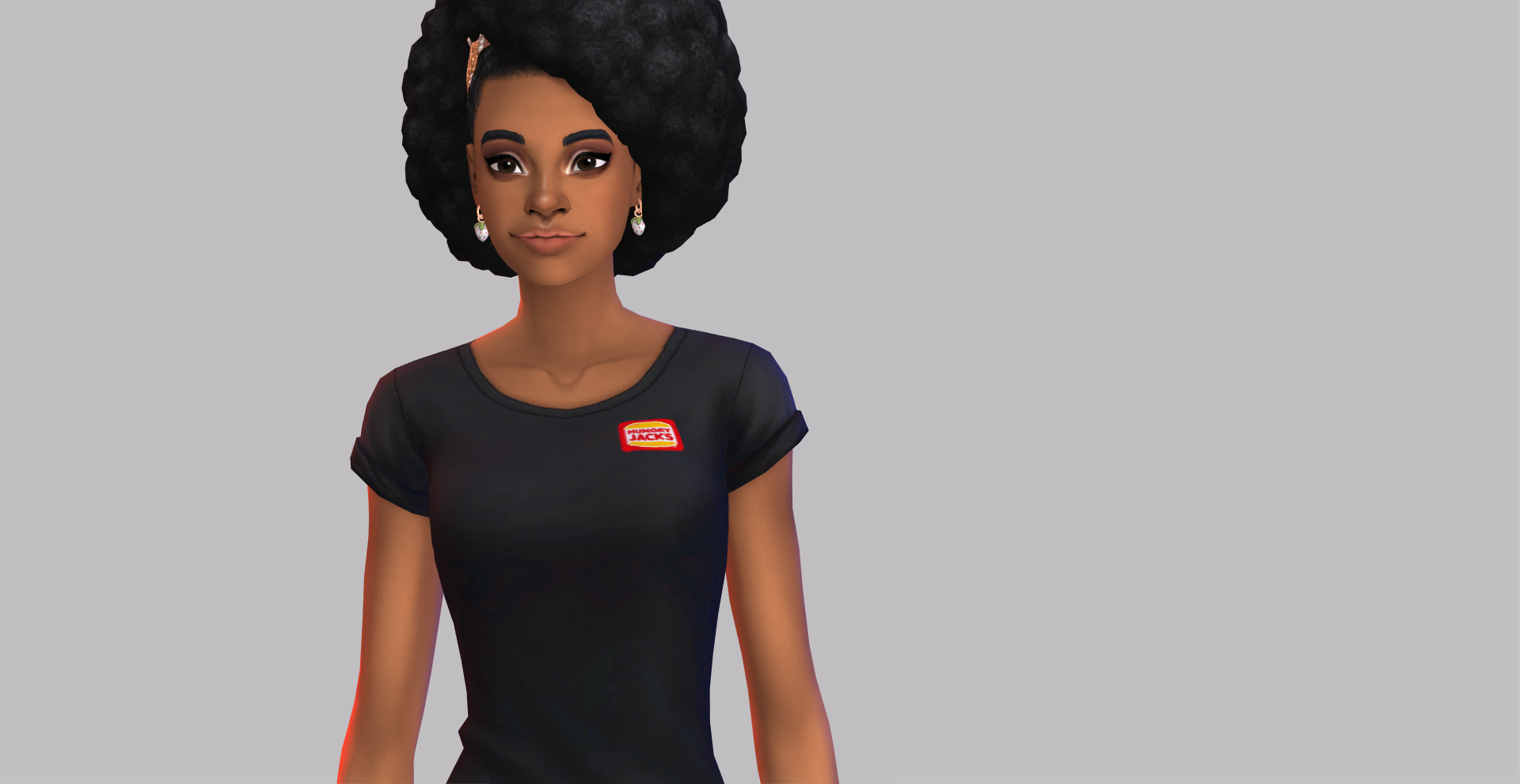 Mod The Sims - Hungry Jack's Uniform + CAP