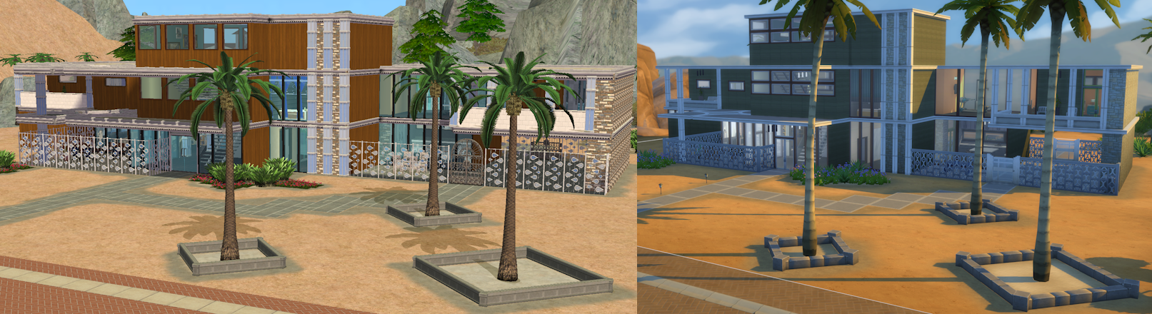 Mod The Sims - New Oasis Springs - a Recreation from The Sims 4
