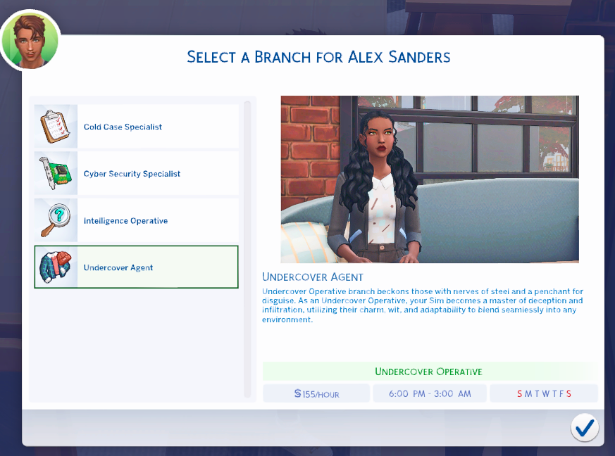 Mod The Sims - Private Investigator Career v1.0