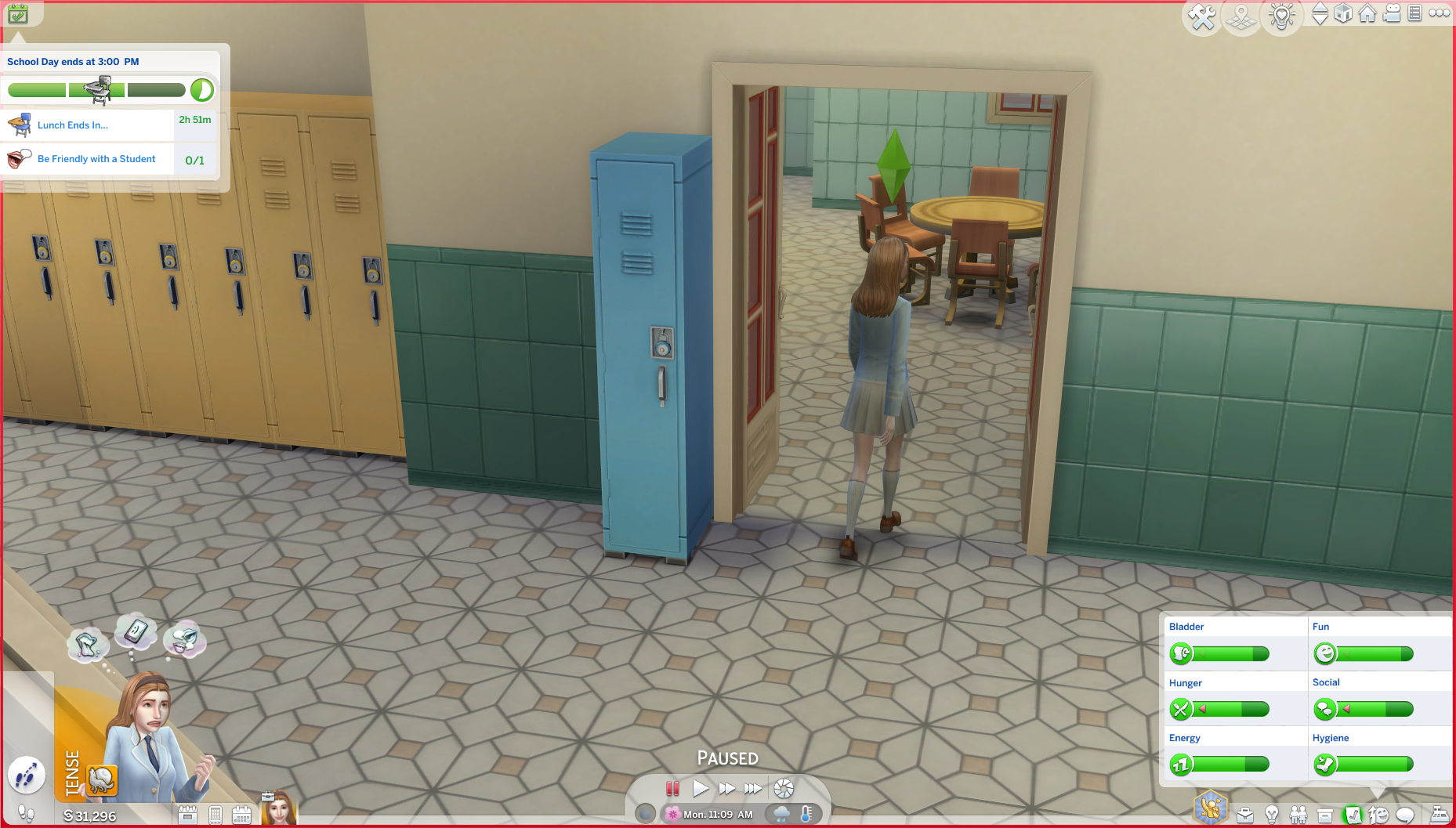 Mod The Sims - Sims 4 High School Years: Narrower High School Lockers ...