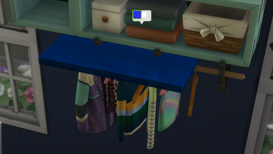 Mod The Sims - [OMSP] completely invisible shelf with dresser hang ...