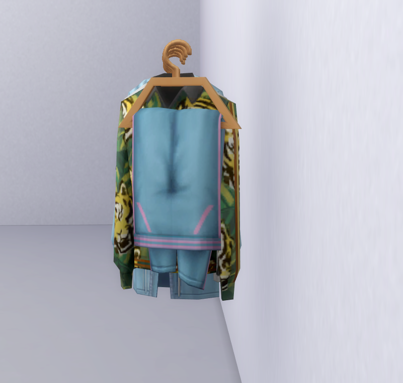 Mod The Sims - [OMSP] completely invisible shelf with dresser hang ...