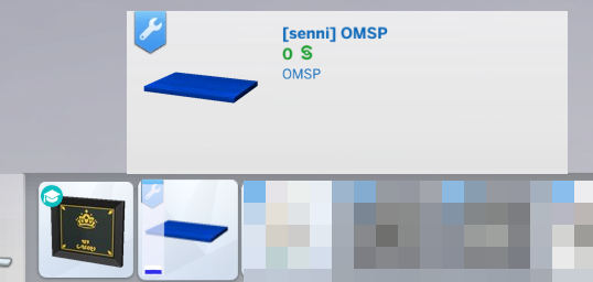 Mod The Sims - [OMSP] completely invisible shelf with dresser hang ...