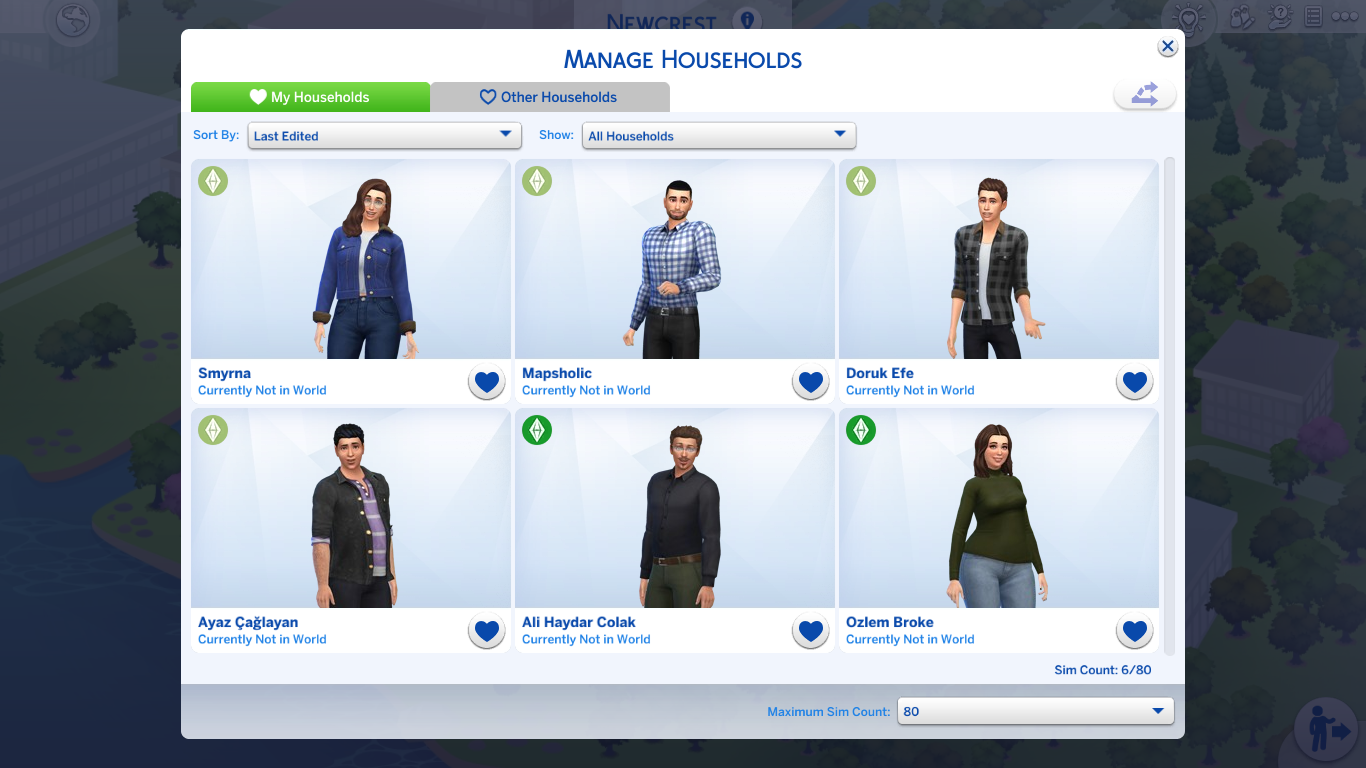 Mod The Sims - Base Game Only Save File