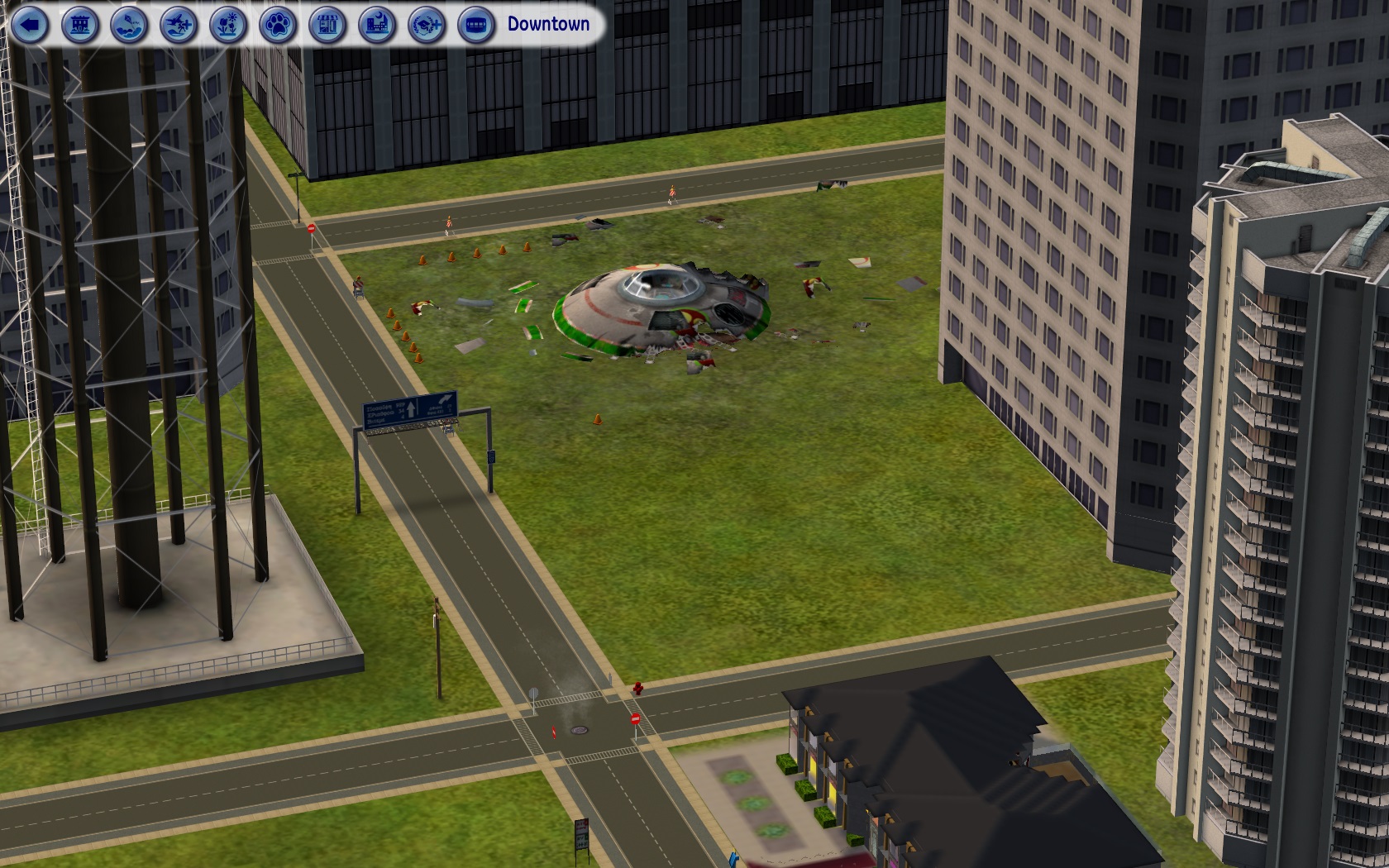 Mod The Sims - Downtown Replica Map