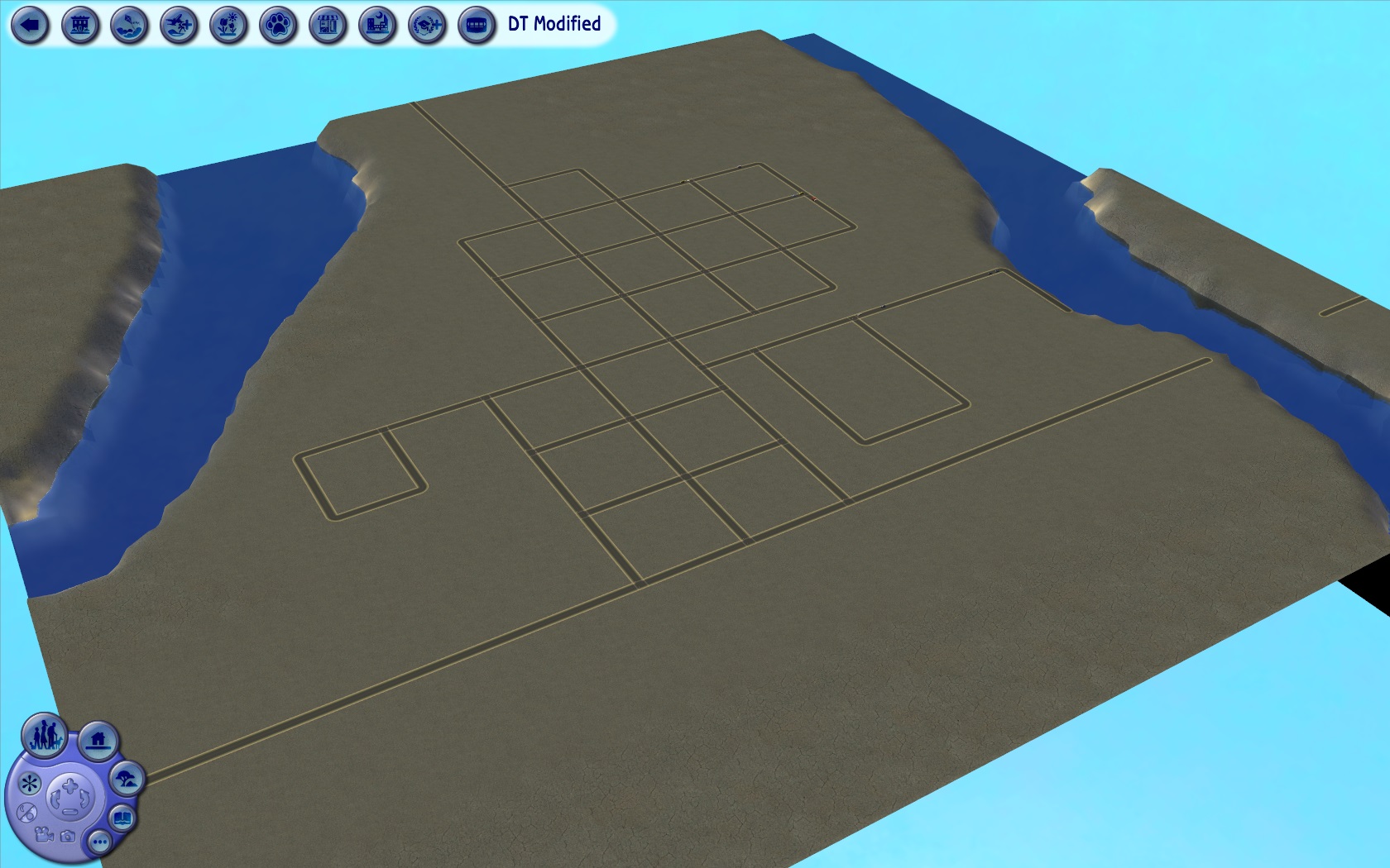 Mod The Sims - Downtown Replica Map