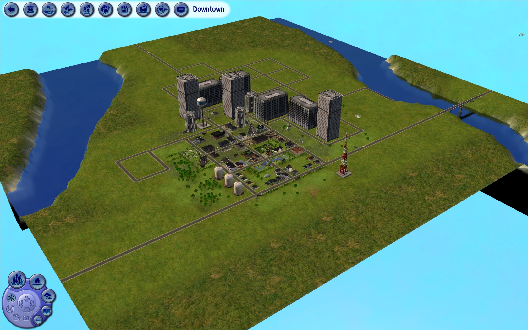 Mod The Sims - Downtown Replica Map
