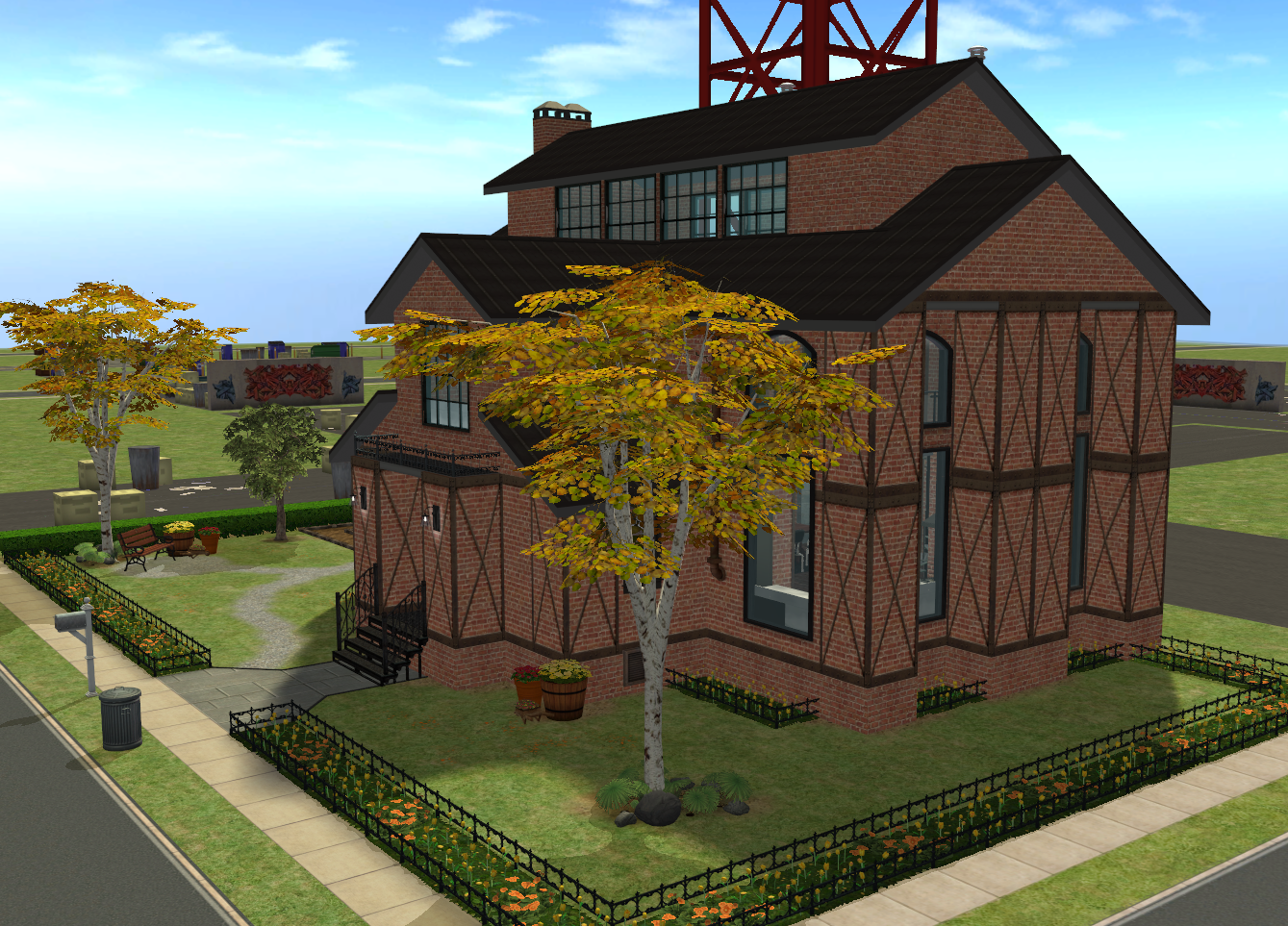 Mod The Sims - Old Factory House - No CC