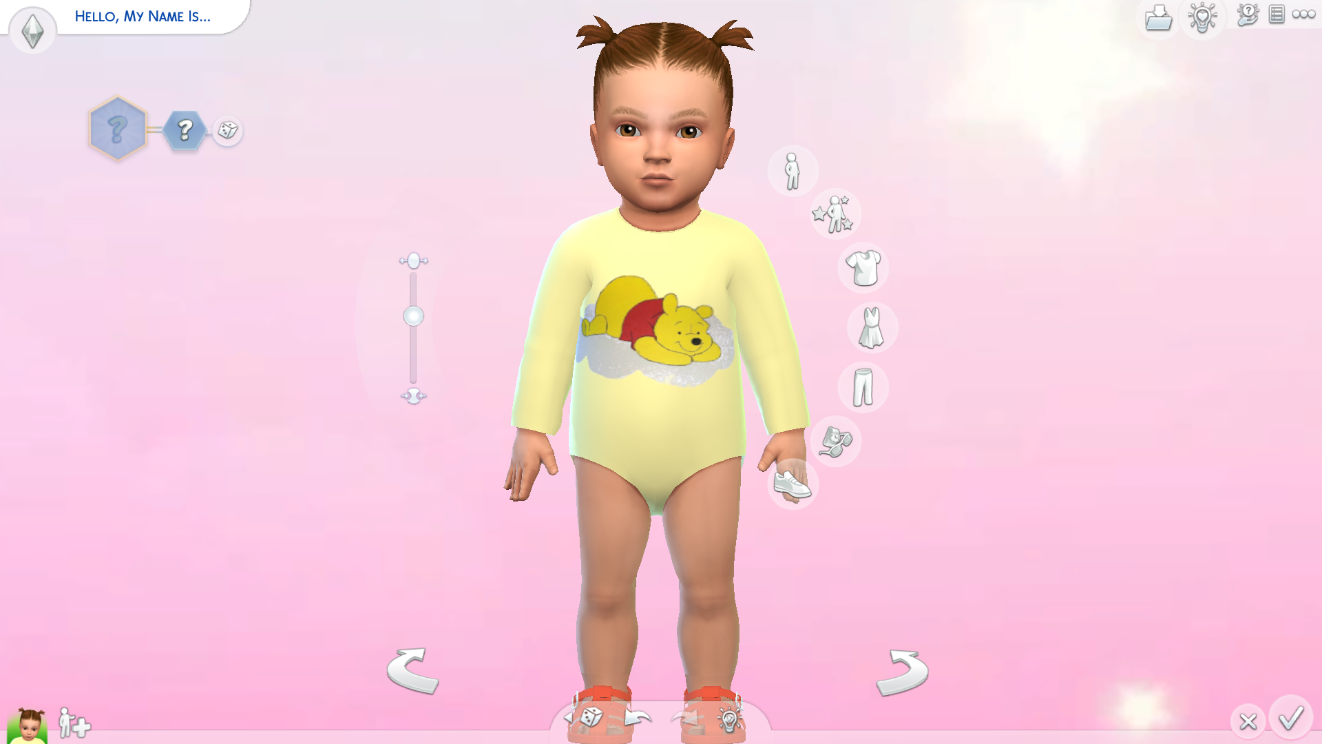 Mod The Sims - Winnie The Pooh Infant Onesies
