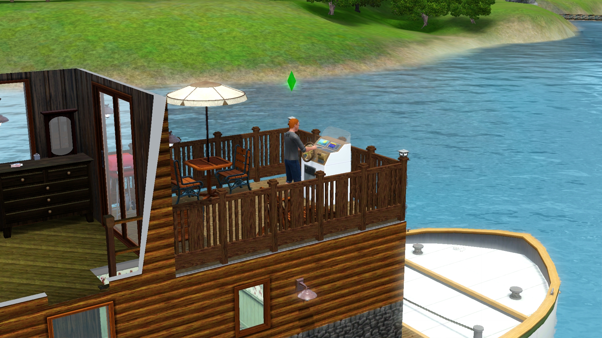 Mod The Sims - The Camper Houseboat