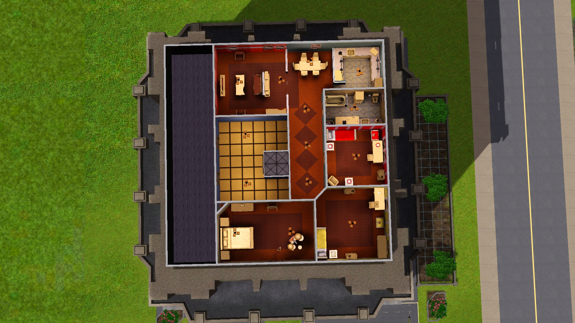 Mod The Sims - Bridgeport Armory Remade (VanCleve Homes)