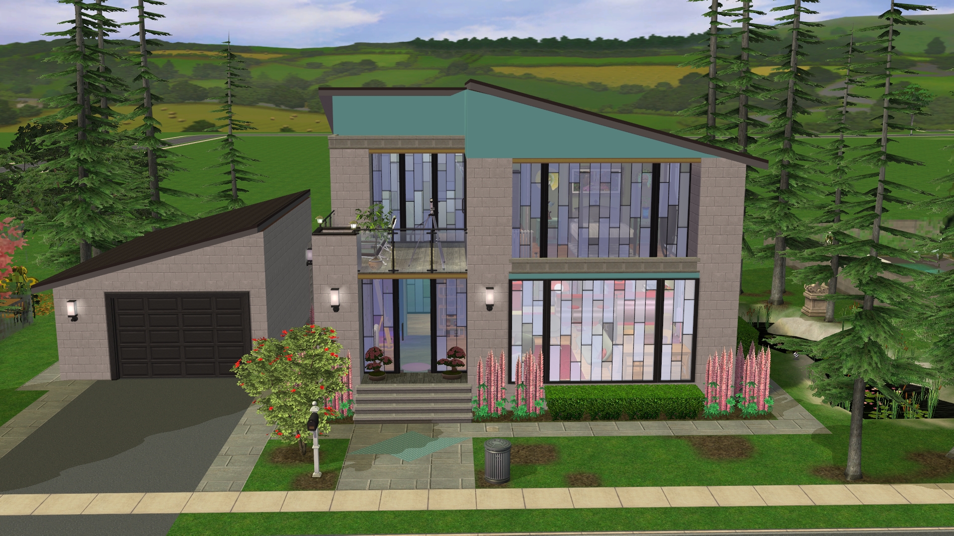 Mod The Sims - Clutch House (Sims 2 Residential Lot) (QR Project)
