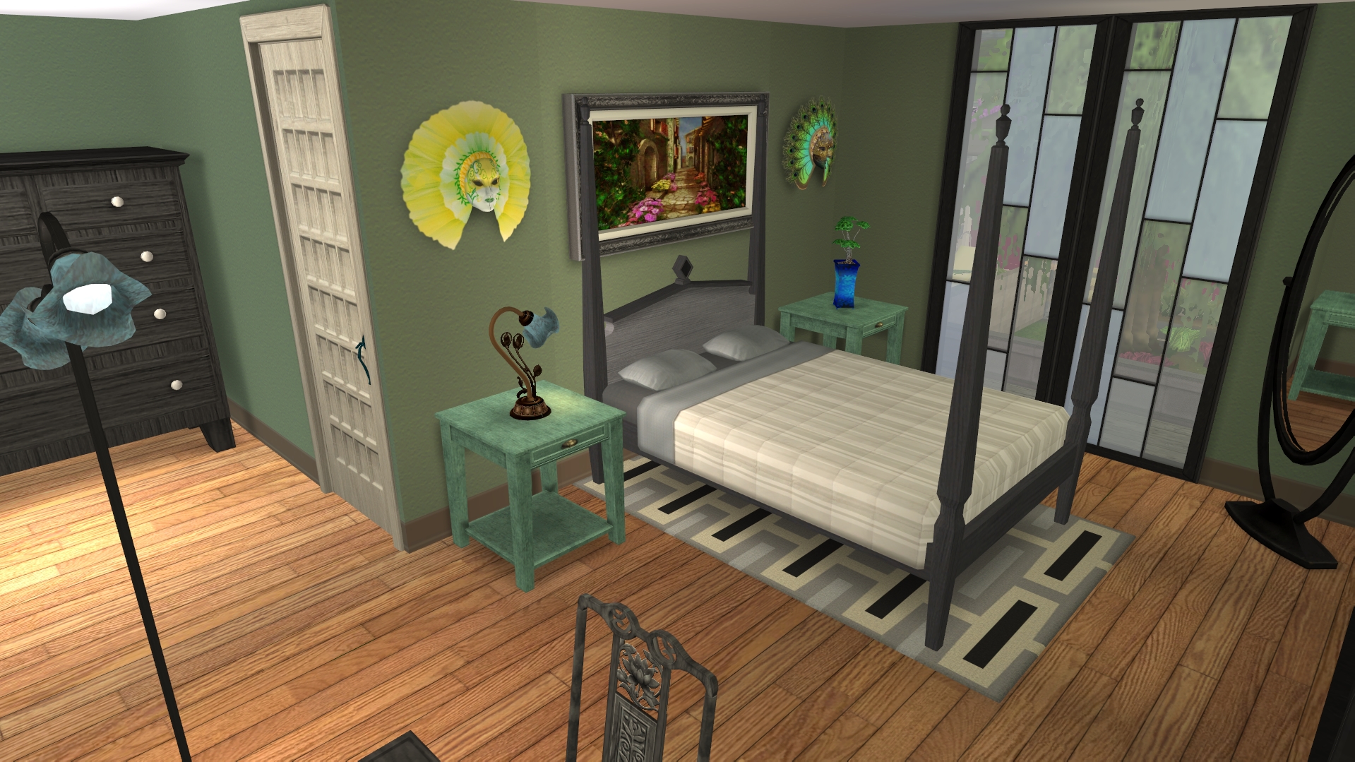 Mod The Sims - Clutch House (Sims 2 Residential Lot) (QR Project)