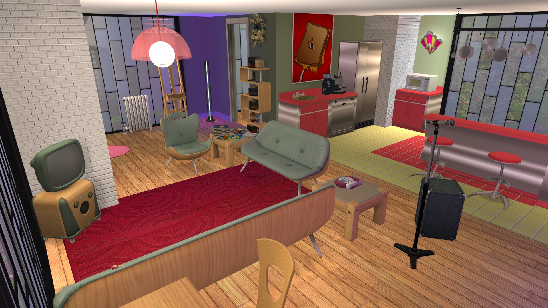 Mod The Sims - Clutch House (Sims 2 Residential Lot) (QR Project)