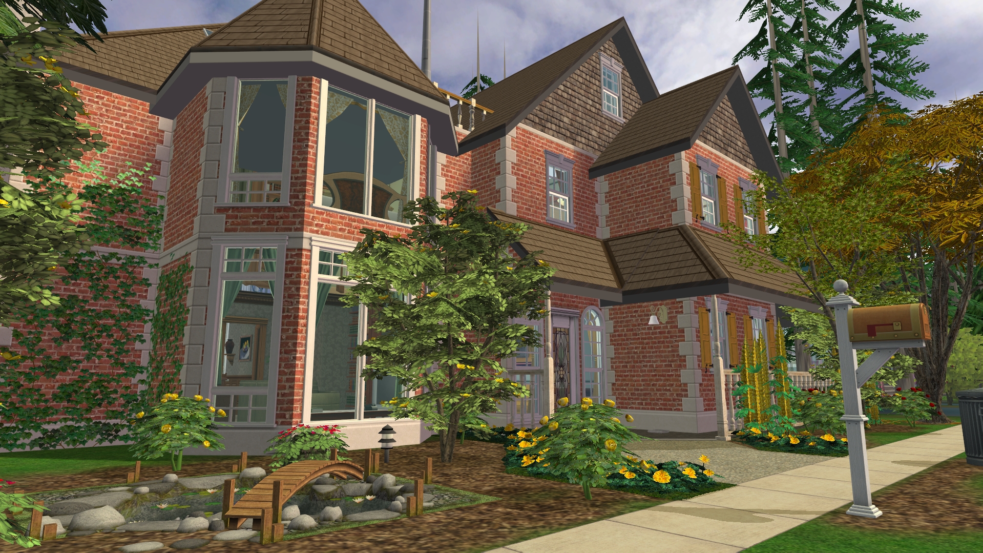 Mod The Sims - Anonymous House (Sims 2 Residential Lot) (QR Project)