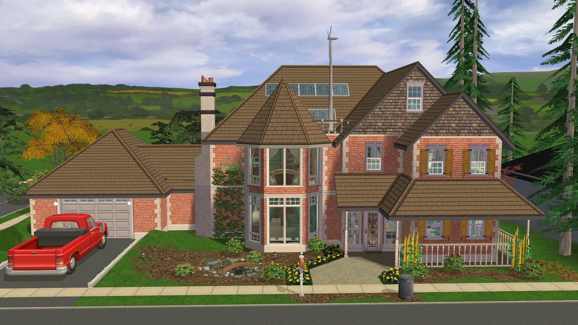 Mod The Sims - Anonymous House (Sims 2 Residential Lot) (QR Project)