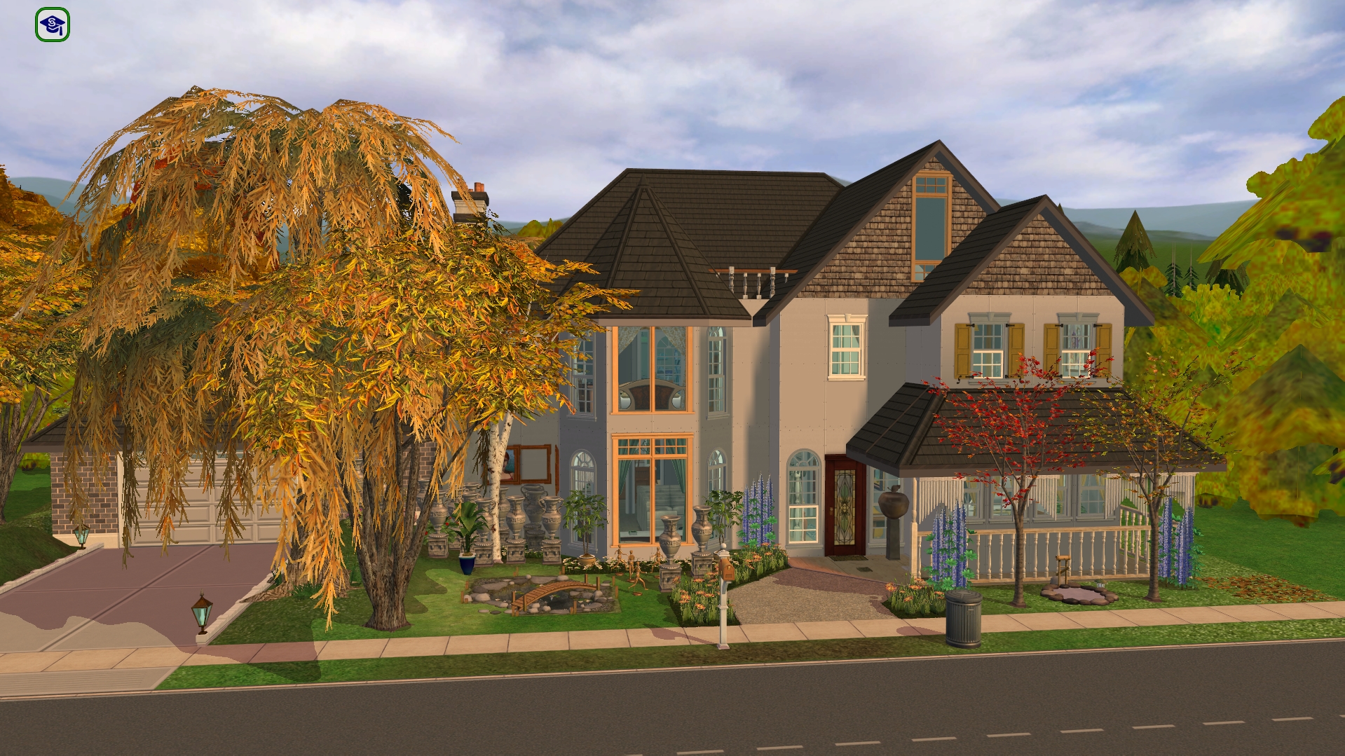 Mod The Sims - Anonymous House (Sims 2 Residential Lot) (QR Project)