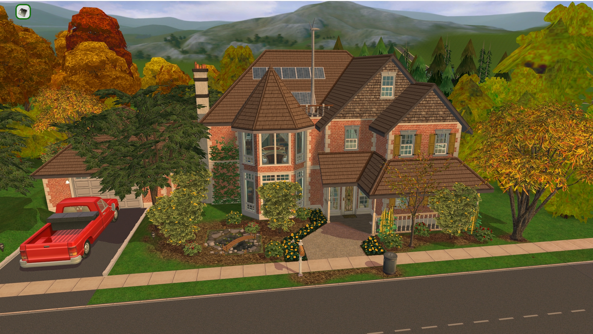 Mod The Sims - Anonymous House (Sims 2 Residential Lot) (QR Project)