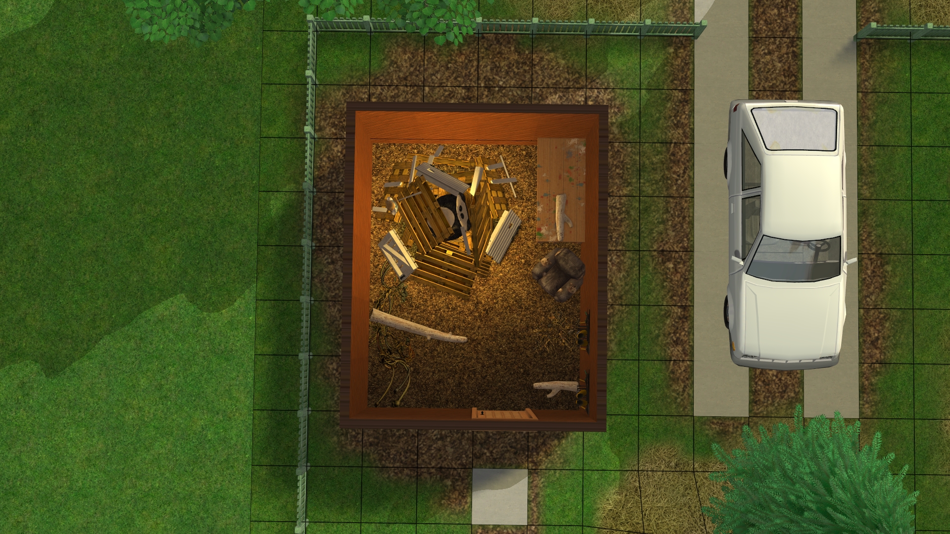 Mod The Sims - Childhood Memory (Sims 2 Residential Lot)