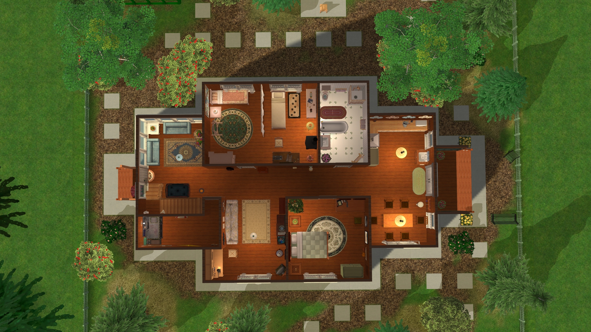 Mod The Sims - Childhood Memory (Sims 2 Residential Lot)