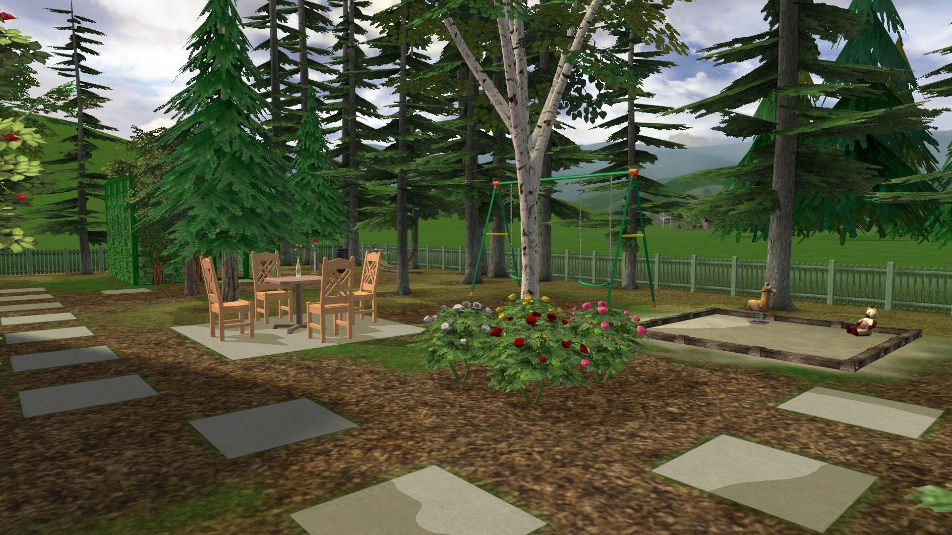 Mod The Sims - Childhood Memory (Sims 2 Residential Lot)