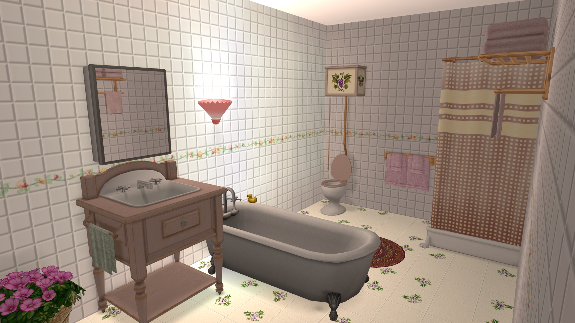 Mod The Sims - Childhood Memory (Sims 2 Residential Lot)