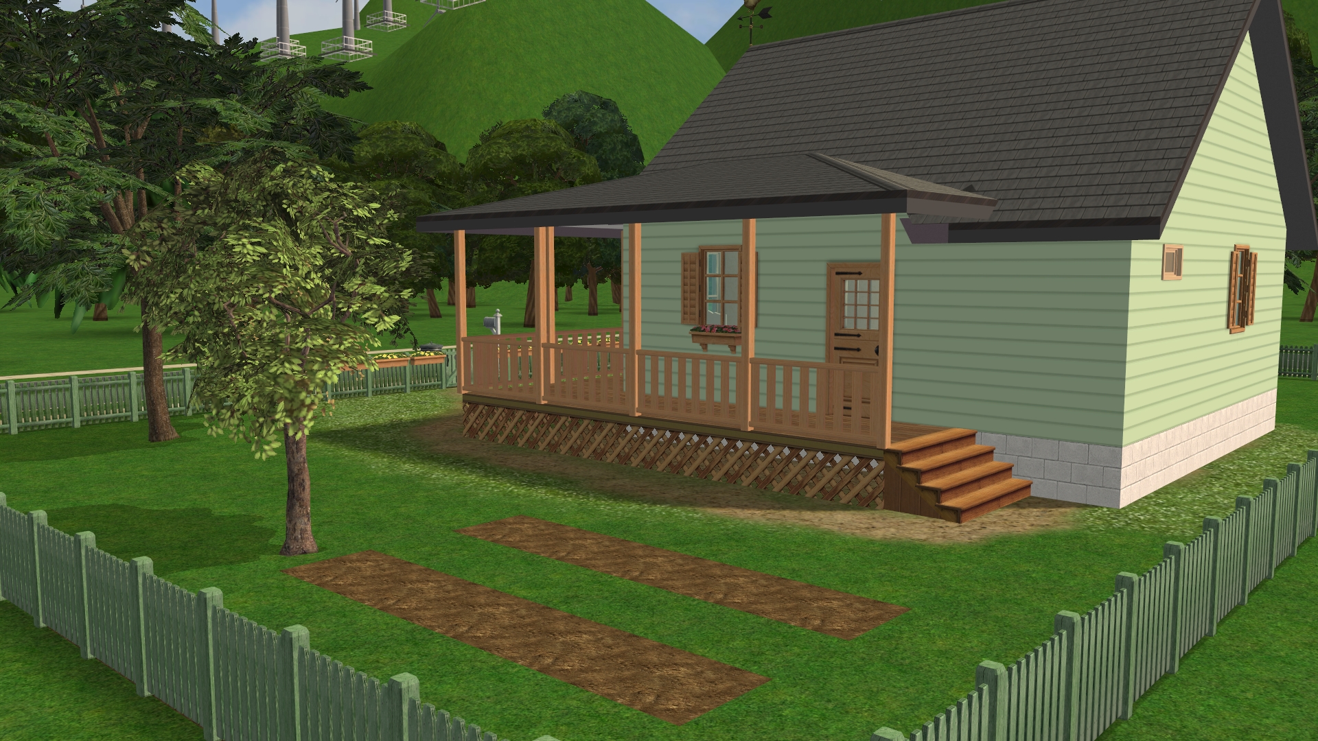 Mod The Sims - 101 Huckleberry Lane (Sims 2 Residential Lot)