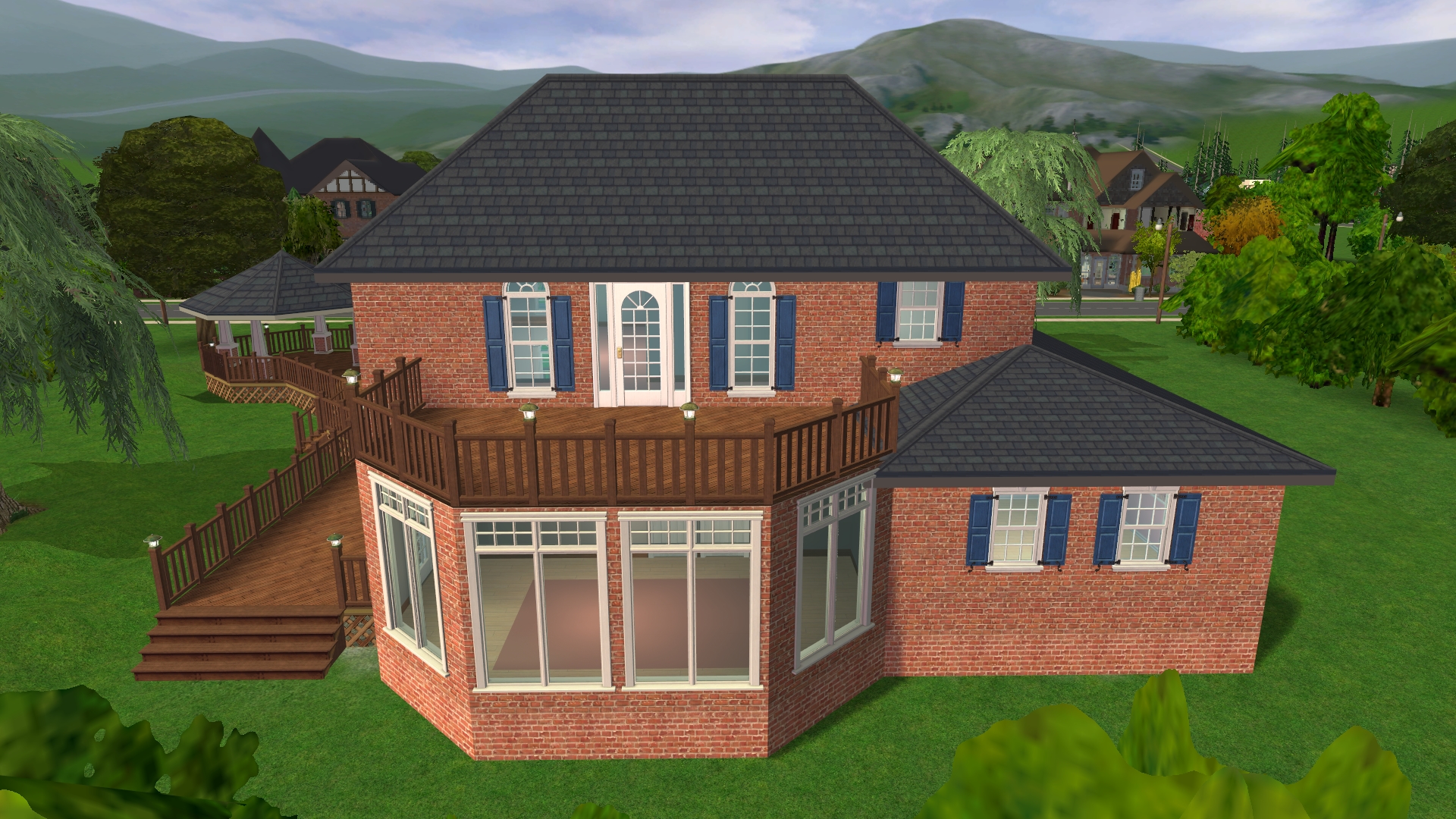 Mod The Sims - 250 Main + 1050 Leisure Renovated (Sims 2 Residential Lots)