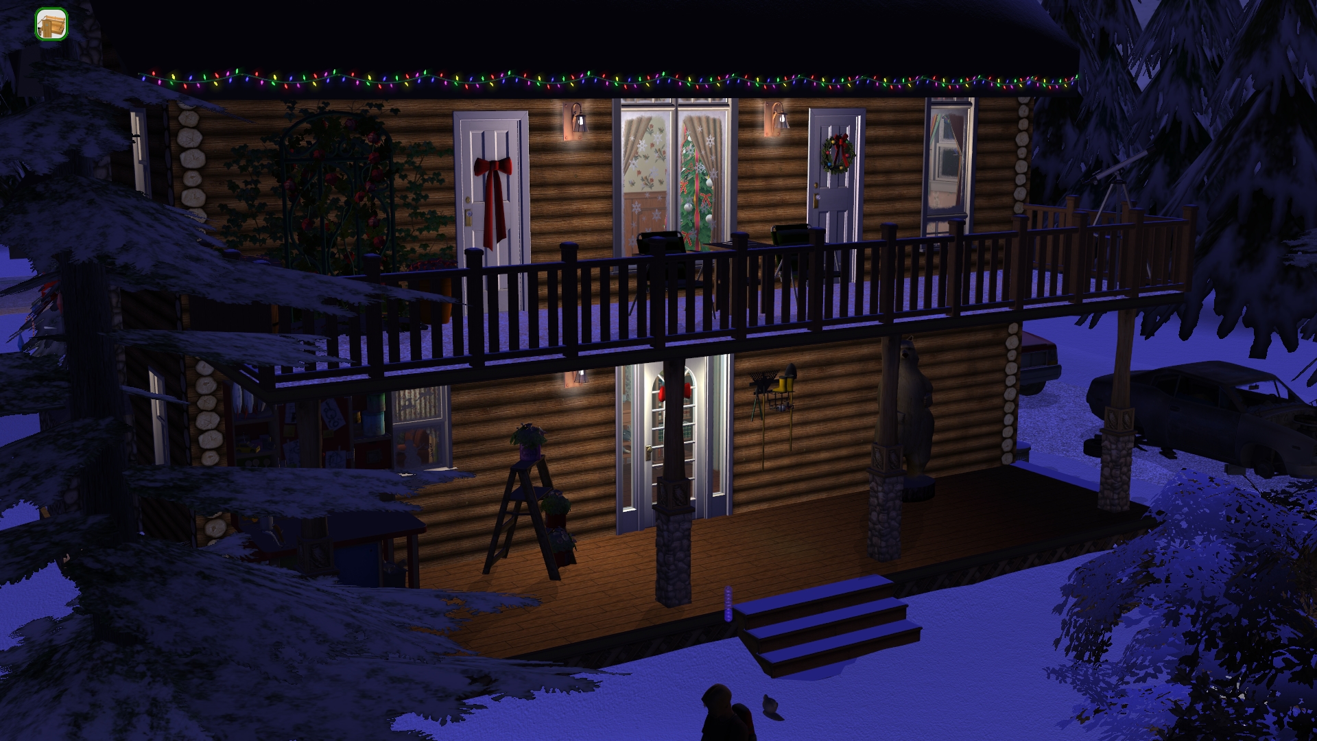 Mod The Sims - Holiday Cabin (Sims 2 Residential Lot)