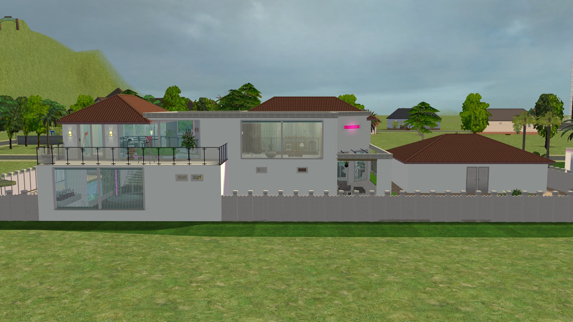 Mod The Sims - Big In Japan (Sims 2 Residential Lot)