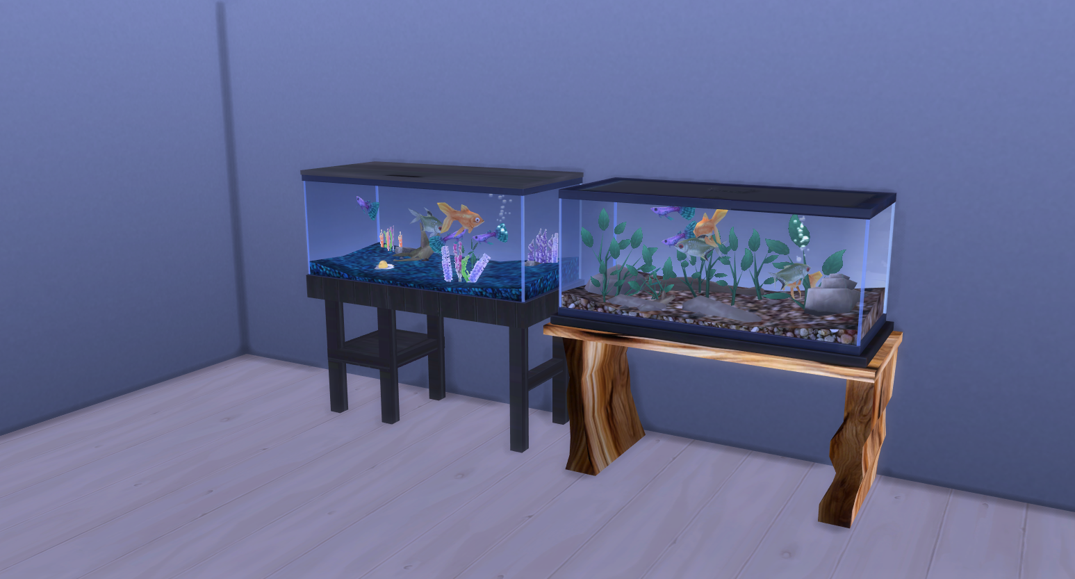 Mod The Sims - Two Fish Tanks for your sims