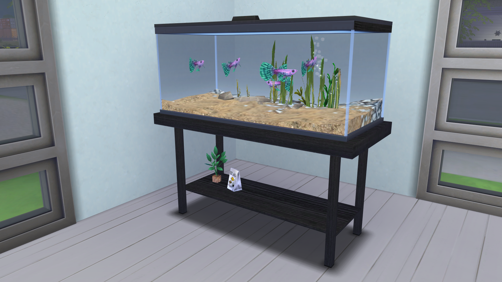 Mod The Sims - Modern Style Aquarium