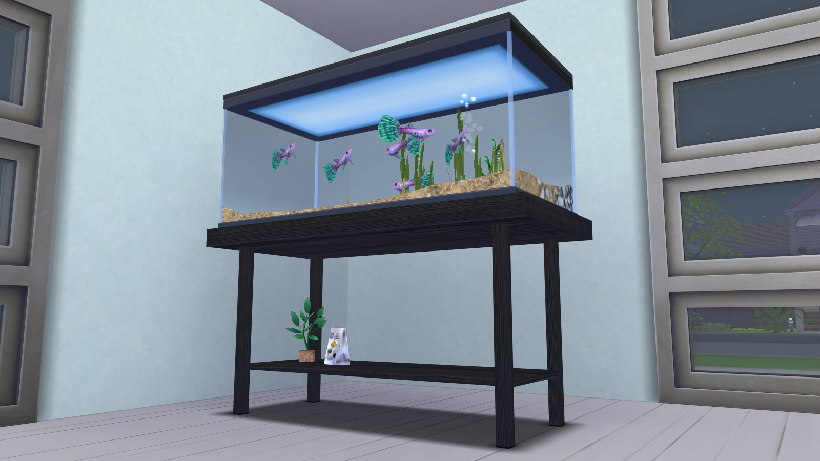 Mod The Sims - Modern Style Aquarium