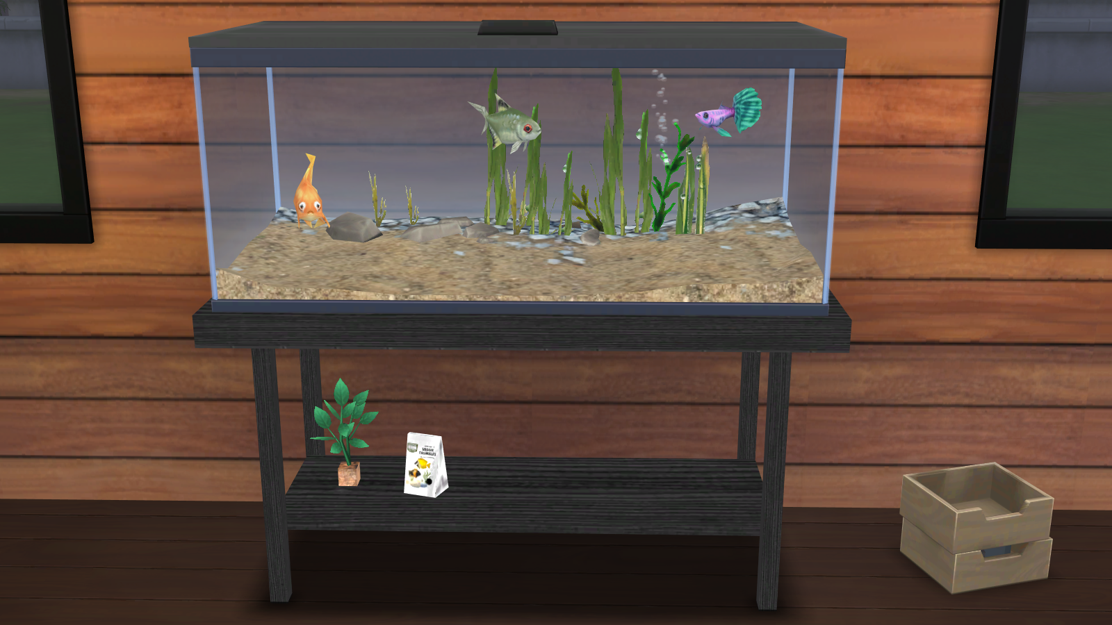 Mod The Sims - Modern Style Aquarium