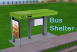 Mod The Sims - A Decorative bus shelter for your sims!