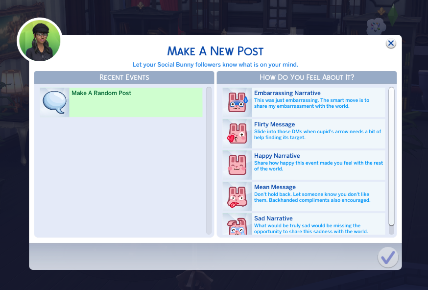 Mod The Sims - Immersive Social Bunny v2.1