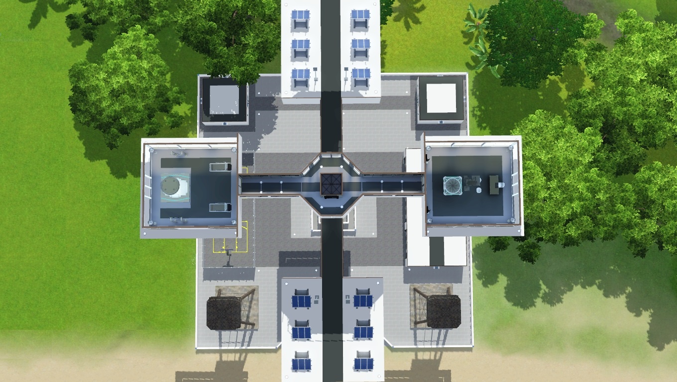 Mod The Sims - SAMARA Sky Fortress (Clover-class Habitation Module)