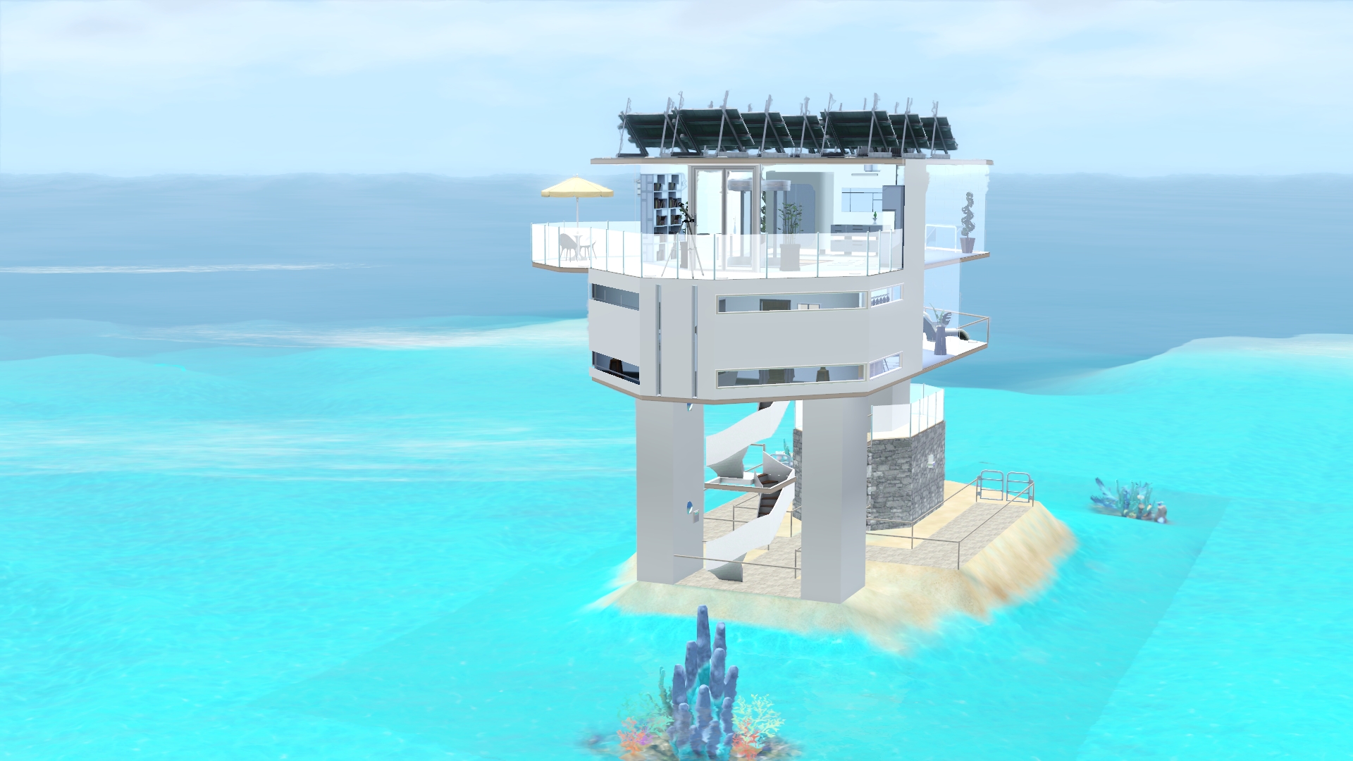 Mod The Sims - SAMARA Ocean Pod (Mizu-class Habitation Module)