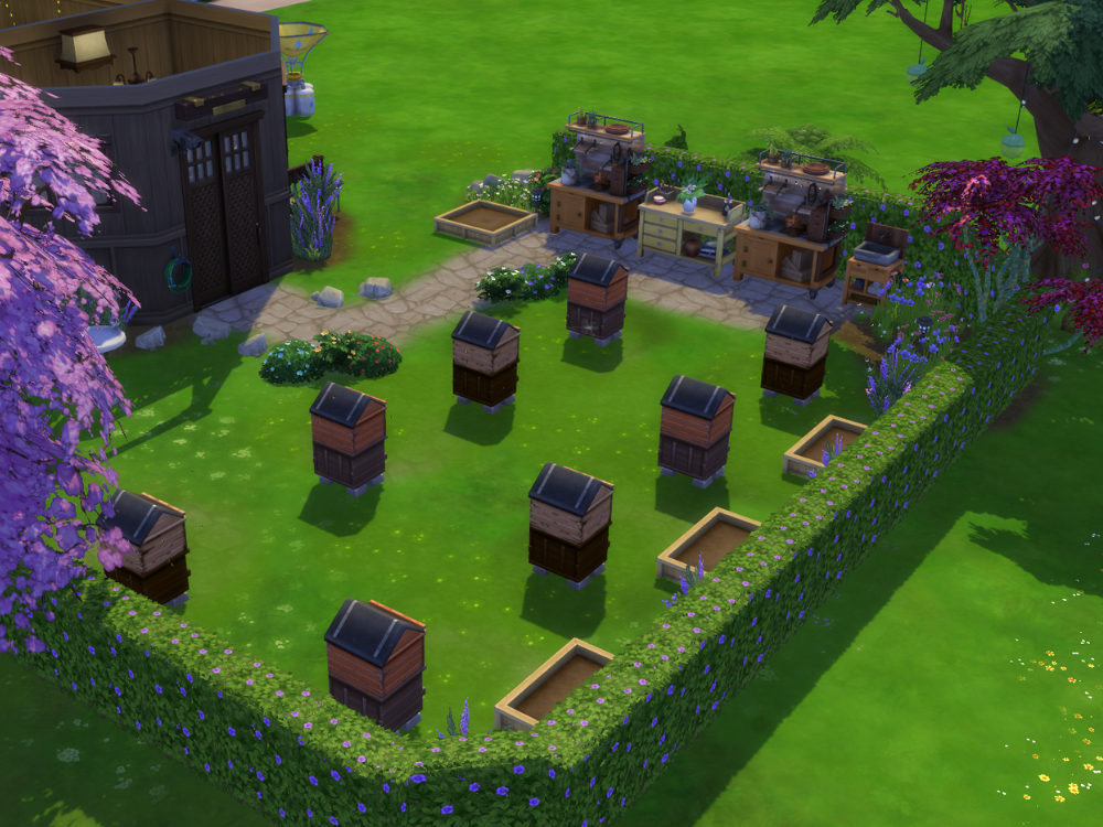 Mod The Sims - Bee Kind Bee Residence & Shop - No CC