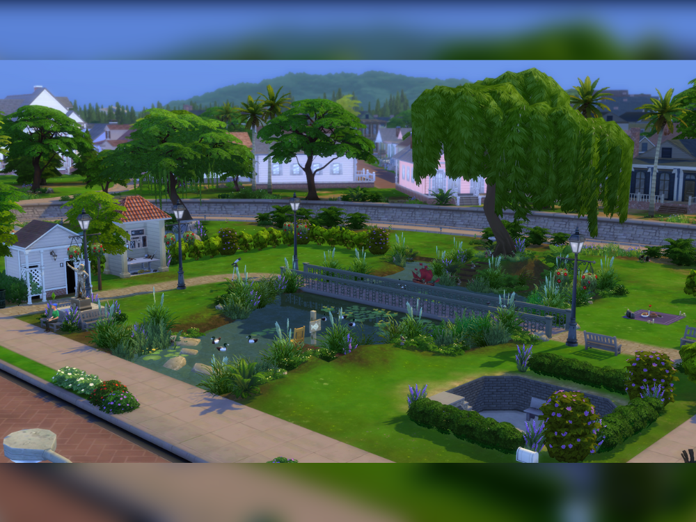 Mod The Sims - Willow Park - No CC