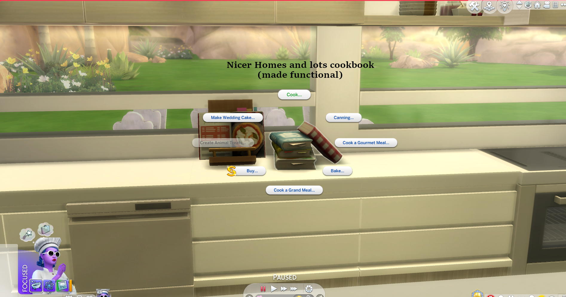 Mod The Sims - Functional Cool Kitchen cookbook Mod The Sims - Functional Cool Kitchen cookbook