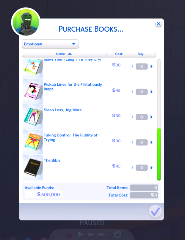 Mod The Sims - The Bible [CC] Functional